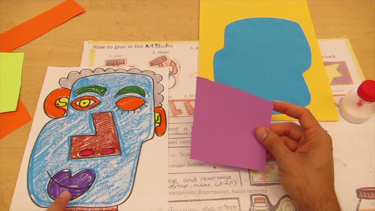 Picasso Cubist Collage