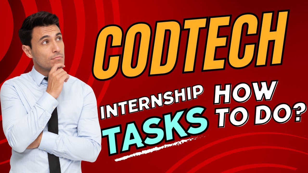 HOW TO DO AND SUBMIT CODTECH INTERNSHIP TASKS | Step by Step guide