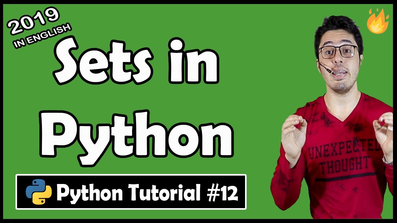 Sets in Python | Python Tutorial #12
