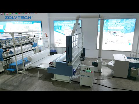 How Does This Carding + Quilting Line Streamline Quilt Production?