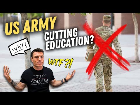 US Army Cuts Education Benefits?! Credentialing Assistance Gone...