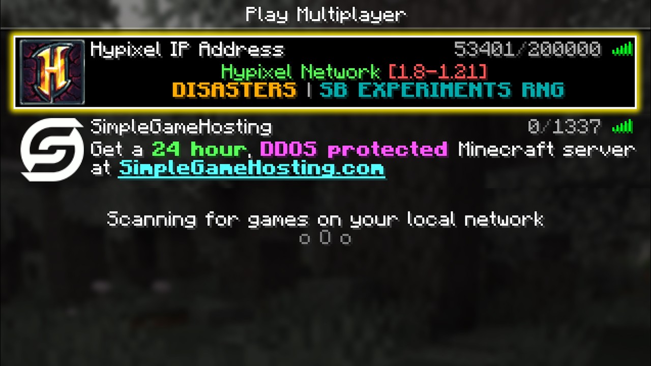 How To Join Hypixel in 2025 (Hypixel IP)