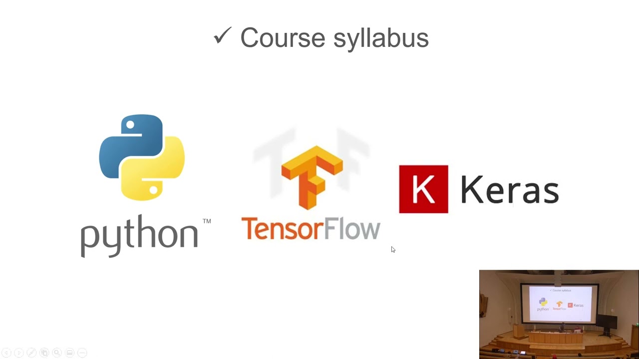 Deep Learning with Python '22 - Course Practicalities