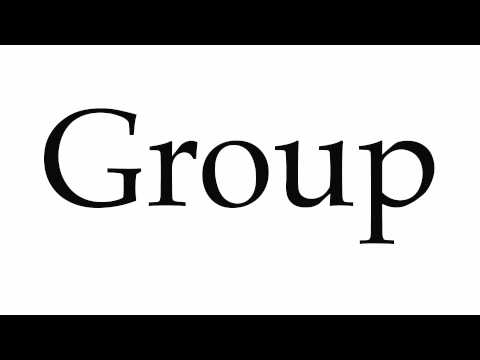 How to Pronounce Group