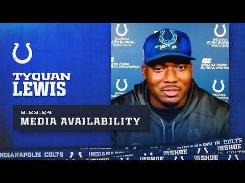 Tyquan Lewis Media Availability | September 23