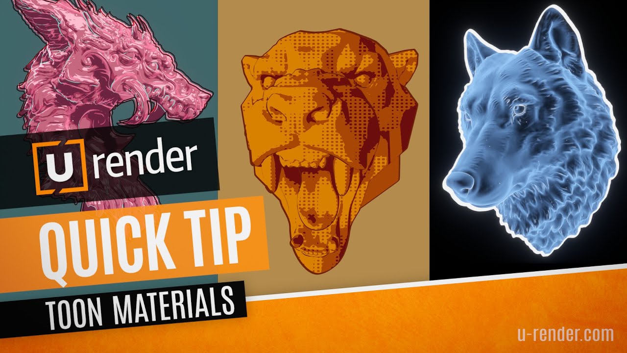 Toon Materials - U-Render Quick Tip