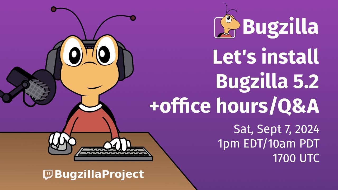 Let's install Bugzilla 5.2!