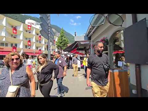 Switzerland 🇨🇭 (July 2024): window shopping 🛍 in Interlaken 😆