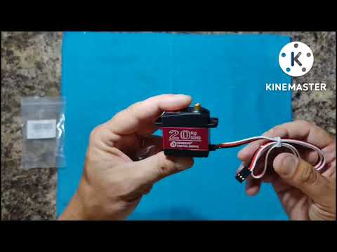ANNIMOS 20KG Digital Servo High torque unboxing