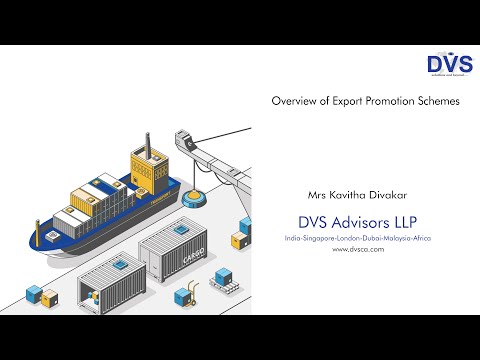 Overview of Export Promotion Schemes