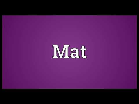 Mat Meaning