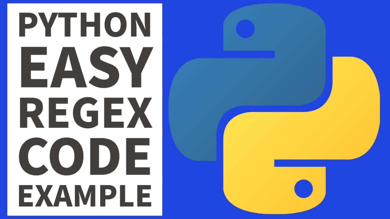 Python Beginners EASY Regex Code Example 2023