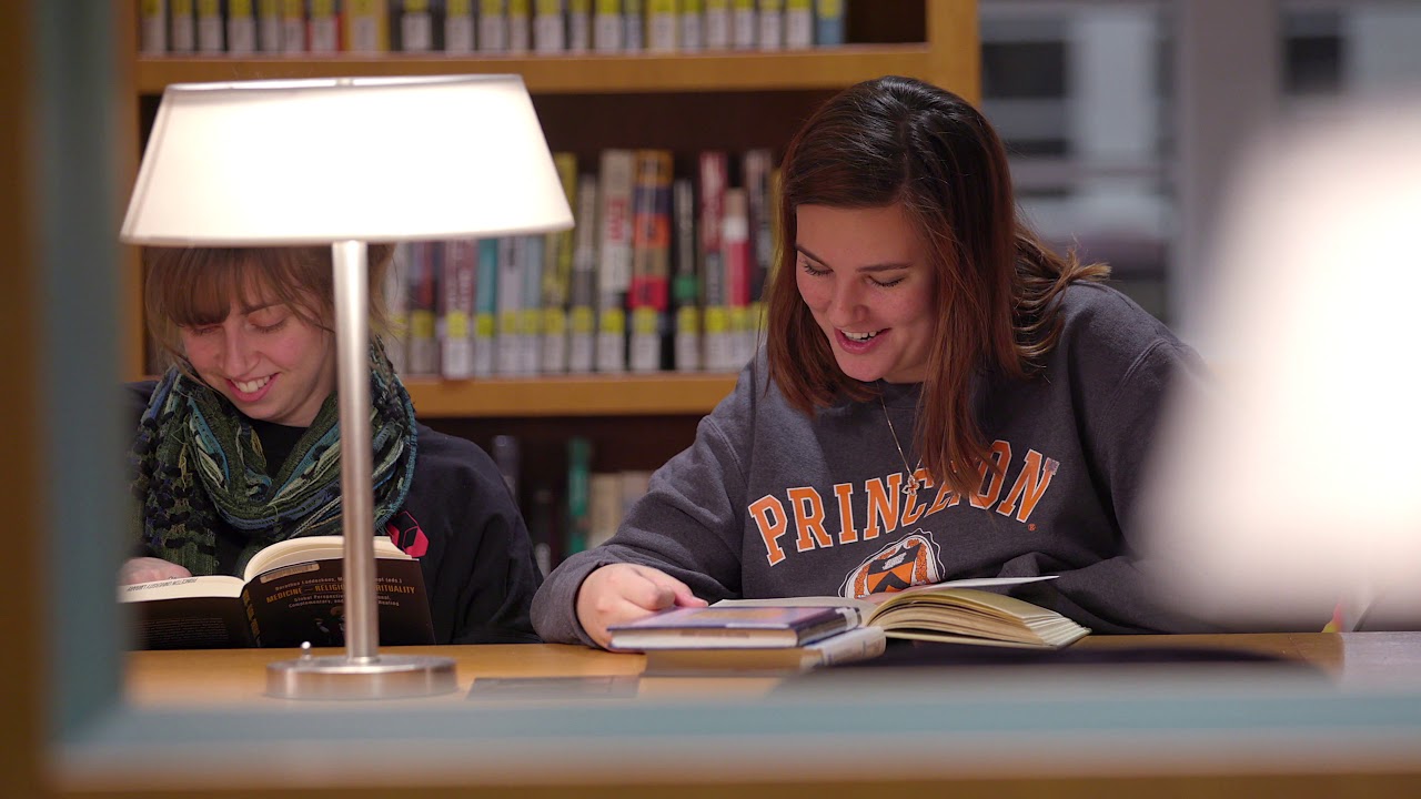 Inside Firestone Library