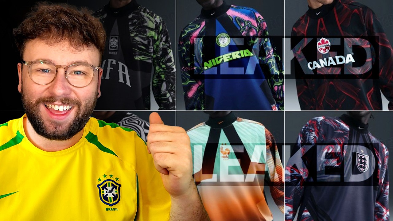 These LEAKED Nike World Cup kits are UNREAL!