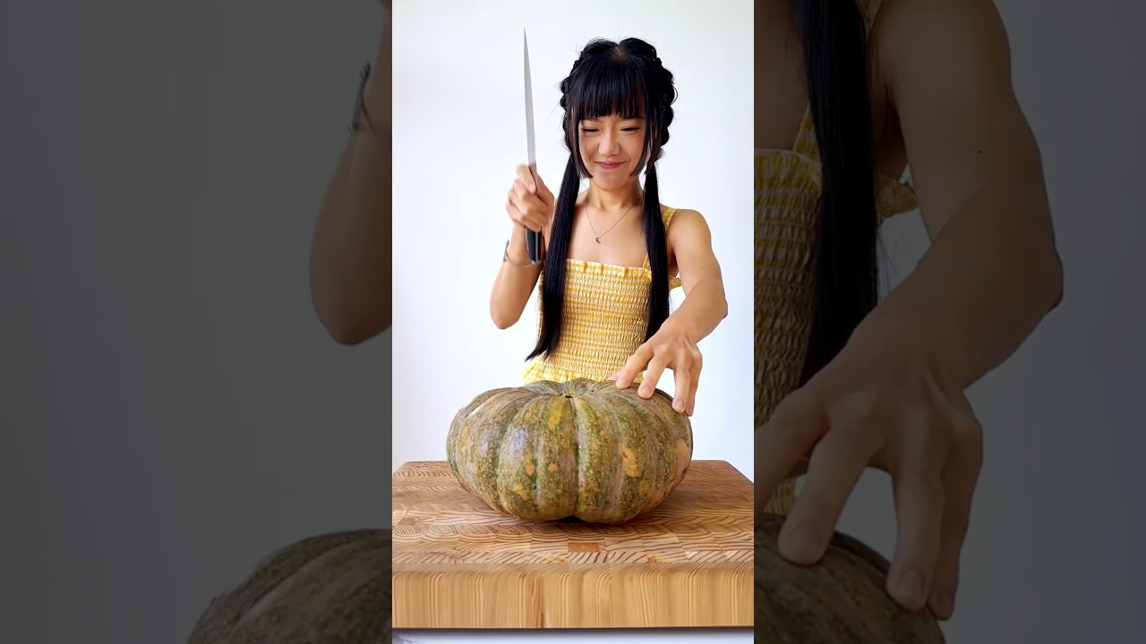 Korean Pumpkin Porridge Hobakjuk - a soup that HEALS #pumpkin #soup #cooking #healthyfood #vegan