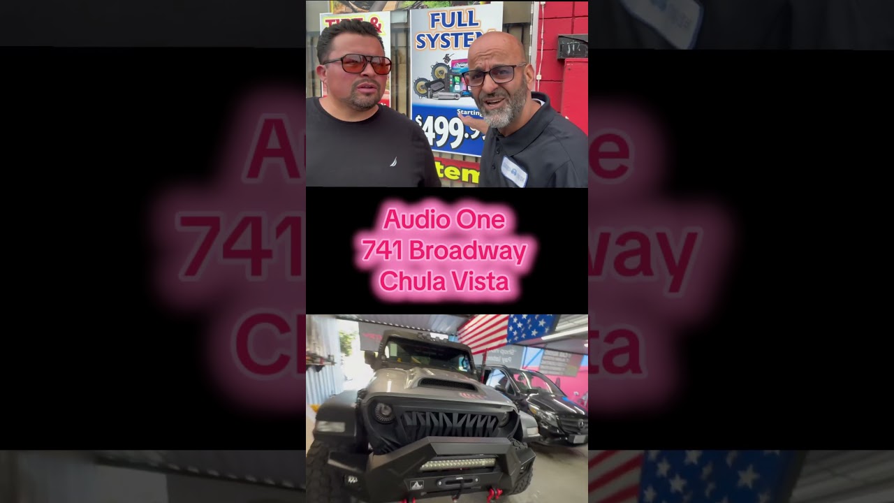 Audio One Chula Vista - Chula Vista Car Audio