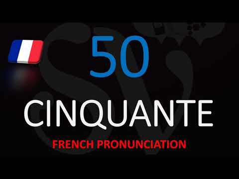How to Say 50 in French? Translation & Pronunciation (Number Fifty, Cinquante)