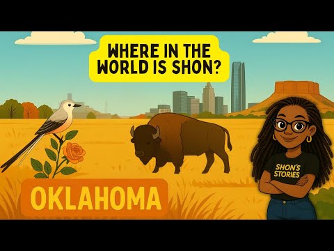 All About Oklahoma – Where in the World is Shon? - Map It Monday