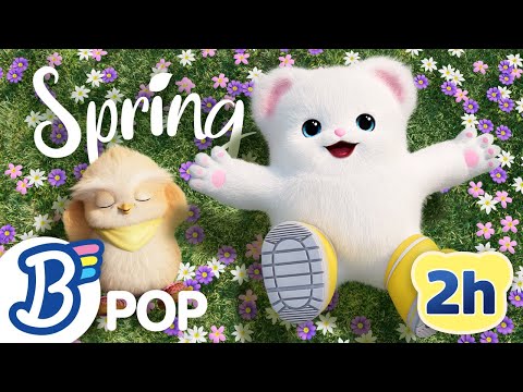 ๐ธ 2 HOURS of Spring Songs Compilation | Badanamu Nursery Rhymes, ABC Songs, Kids Songs