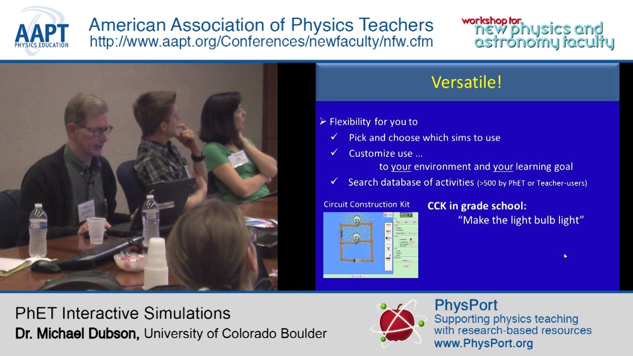 Dr. Michael Dubson: PhET Interactive Simulations