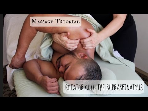 Massage Tutorial: The ROTATOR CUFF: SUPRASPINATOUS