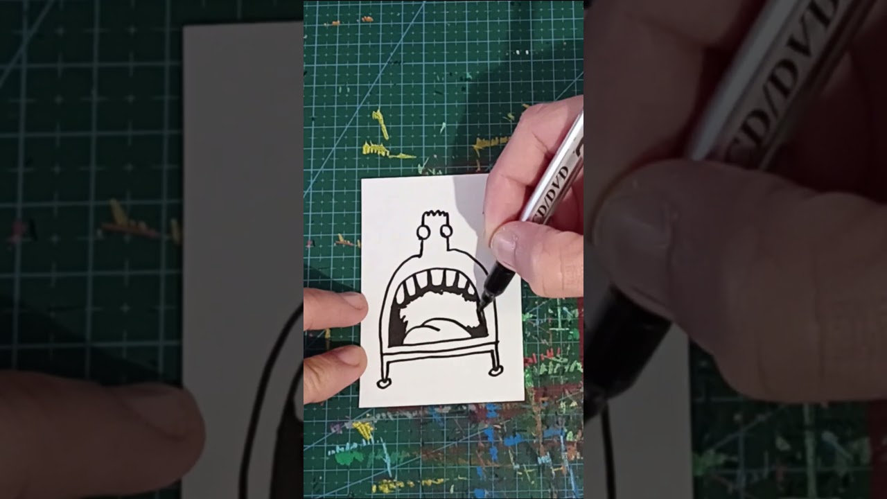 Yawn - Daily doodles