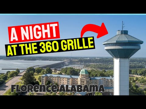 A Night at the 360 Grille: Food and Views from Florence’s Revolving Restaurant Florence Alabama