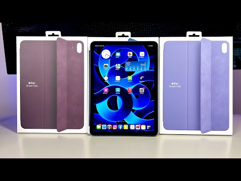 NEW iPad Smart Folio Cover/Case for 2022 iPad Air 5 [Unboxing & Review] | 3 NEW COLORS!