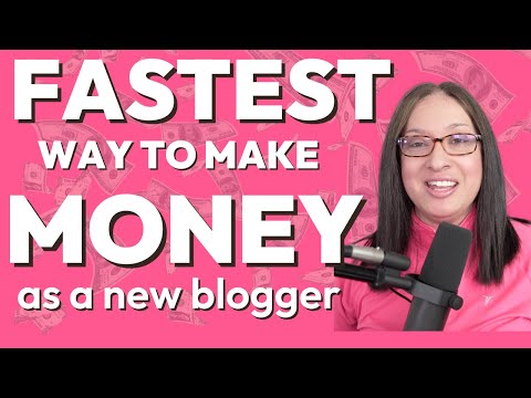 Fastest Way to Make Money as a Brand New Blogger | make $400 or more the first month blogging