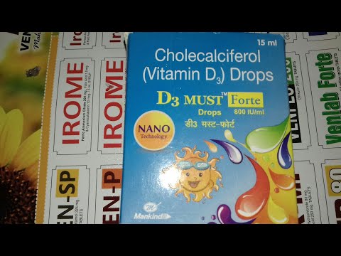 D3 Must Forte Nutritional Supplement Drops, 15 ml/bottle, Price from Rs ...