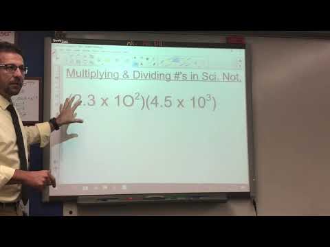Mancini’s Math- Multiplying Numbers in Scientific Notation