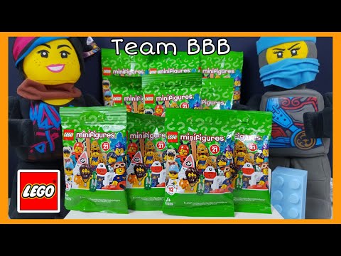 NEW! LEGO SERIES 21! Mini Figures MiniFig Blind bag 71029 Unboxing Review Brand new series for 2021