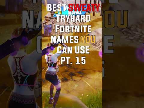 Best Sweaty/Tryhard Fortnite Names YOU can use…