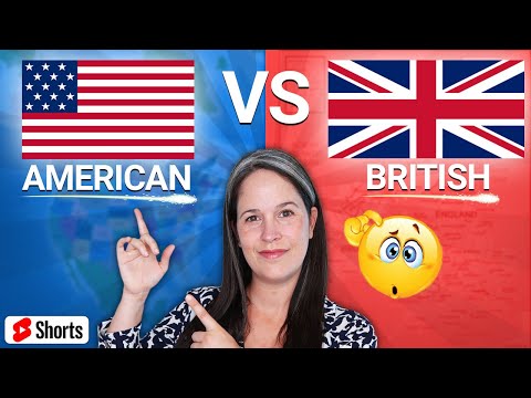 AMERICAN vs BRITISH: "CAN" #SHORTS