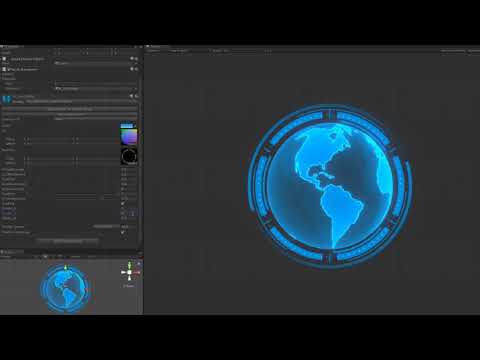 Sphere Rotation UI shader - Real Time VFX