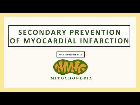 Myocardial Infarction (MI) Secondary Prevention - UK NICE Guidelines (2019)