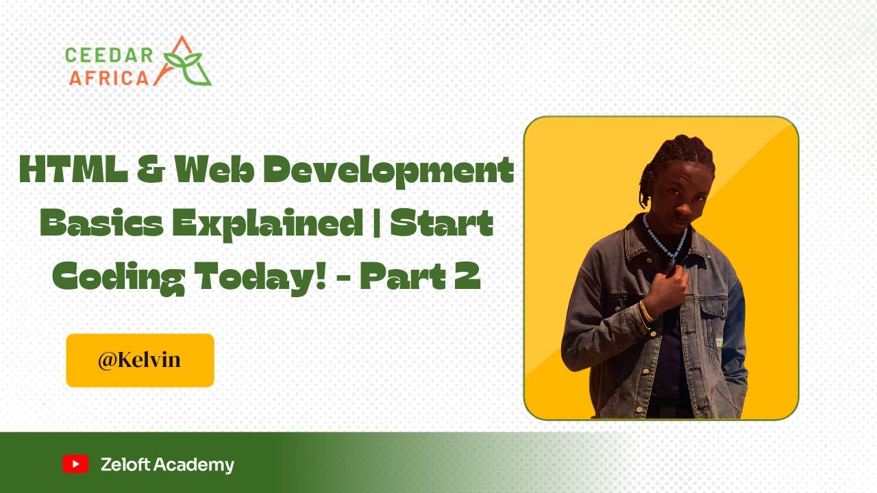 HTML & Web Development Basics Explained  Start Coding Today!   Part 2