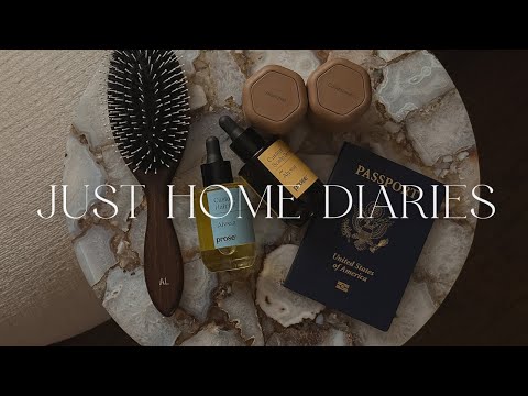 JUST HOME DIARIES: PACKING FOR LONDON & SHARING MY HAIRCARE ROUTINE | ALYSSA LENORE