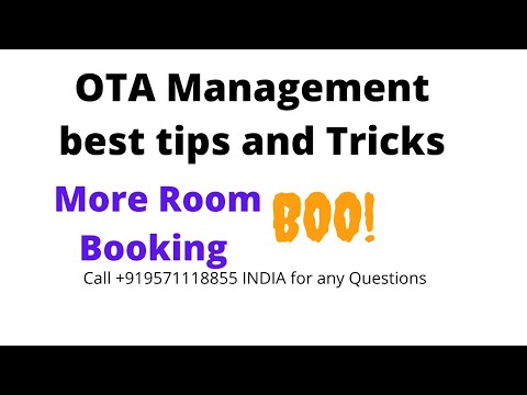 Hotel OTA Revenue Management Strategies | 5 Tips How to increase Hotel online Rooms Booking 2021
