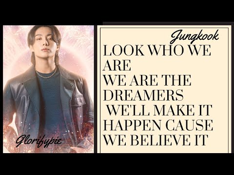 jungkook dreamers lyrics ( fifa World Cup Qatar 2022 ) #youtube #song