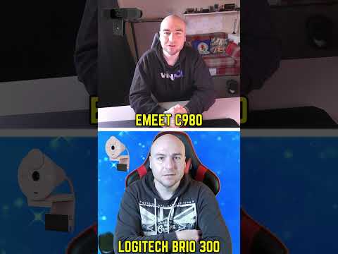 Which Webcam Microphone Is Better? | Emeet C980 vs Logitech Brio 300