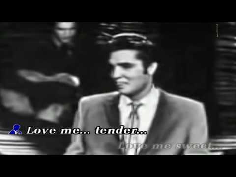 Love Me Tender - Elvis Presley [MV with Lyrics in HQ]