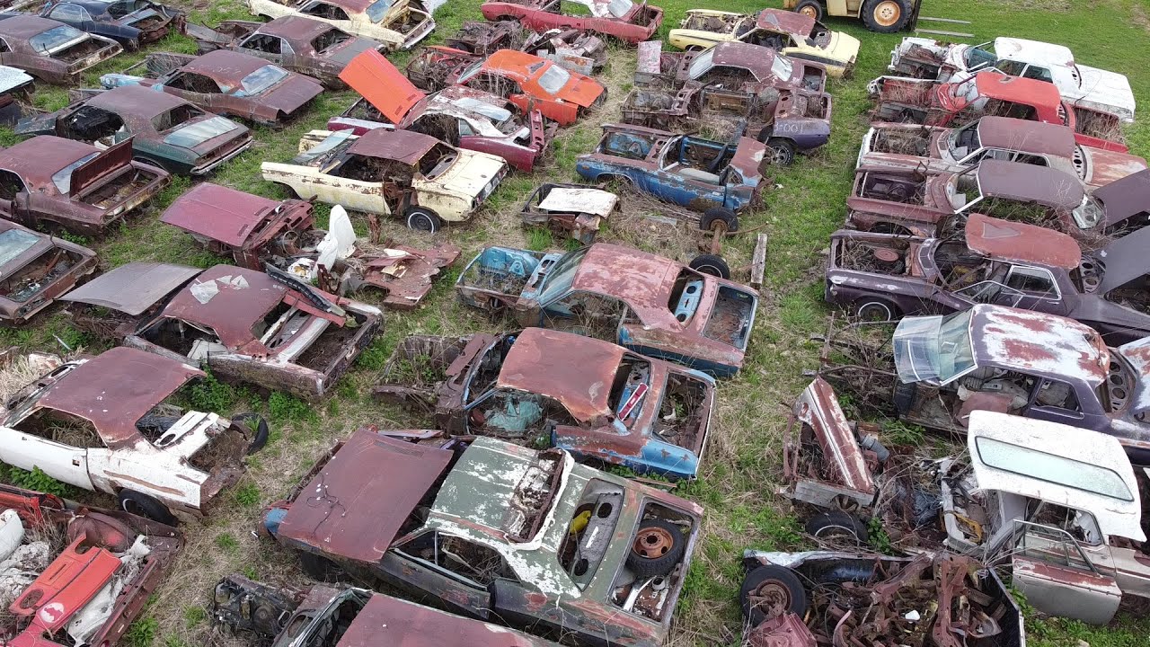 Massive Mopar Junkyard Is Loaded With Rare Dodge Chargers and Plymouth ...