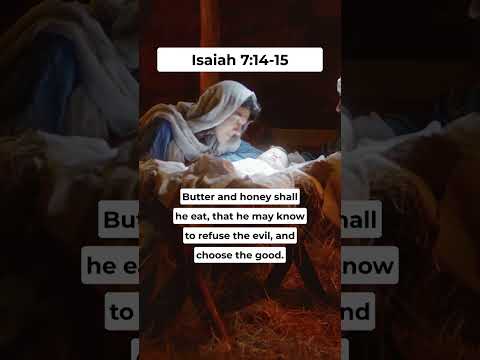 Isaiah's prophecy about the birth of Jesus Christ | Immanuel | #shorts #bible #daily #bibleverse