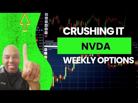 Weekly Options with NVDA#trading #top #stocks #finance #optionstrading #nvidia #call #beginner