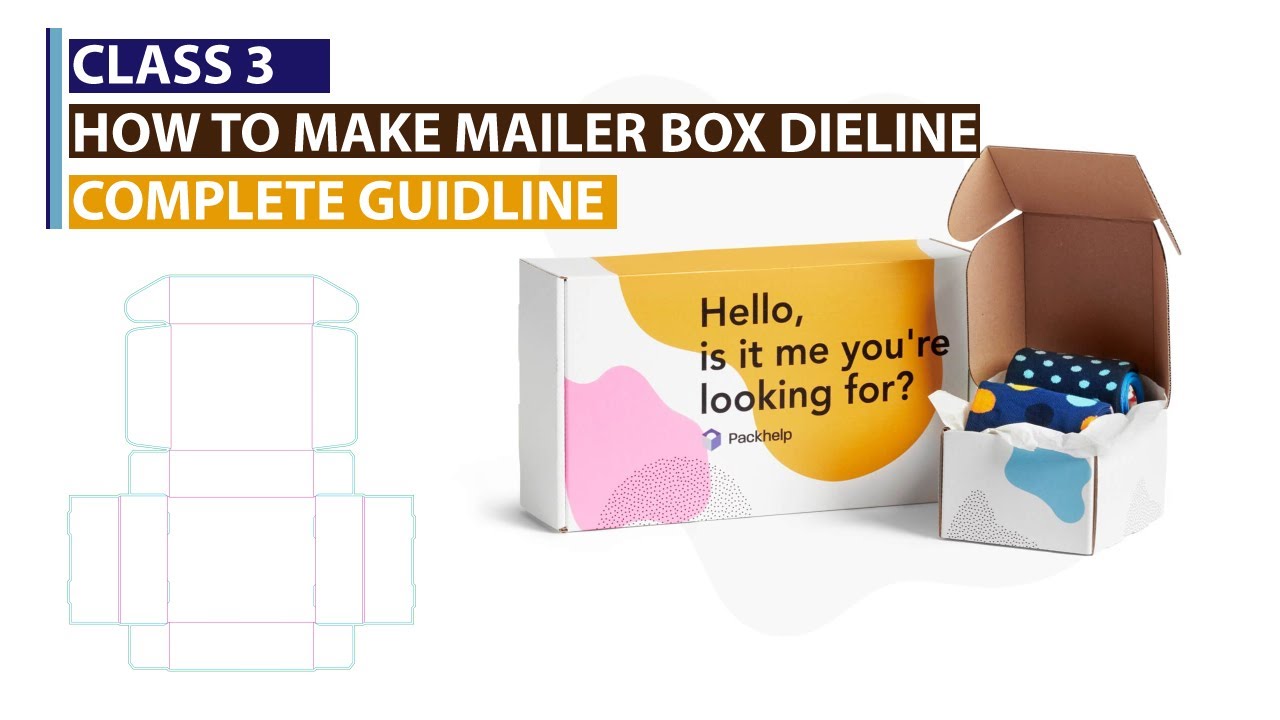 How to make Mailing Box Dieline (Full Guidelines)