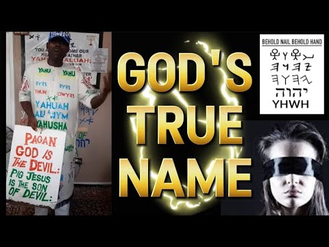 The Sacred Name of God. Do Not Be Deceived!!