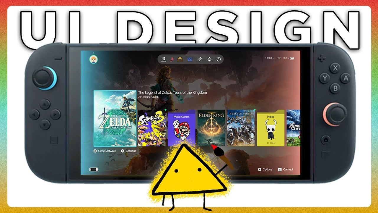 I Fixed The Switch's UI for Switch 2!