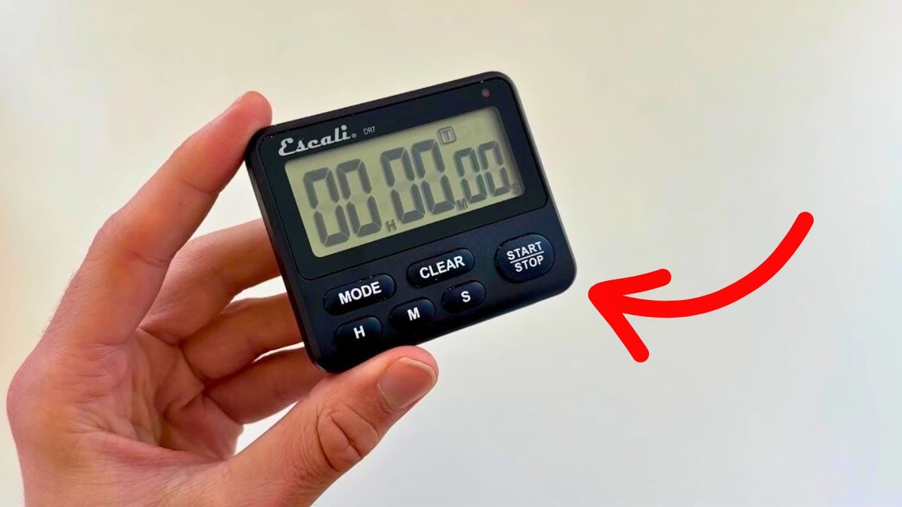 Escali Extra Loud Display Digital Kitchen Timer Review!