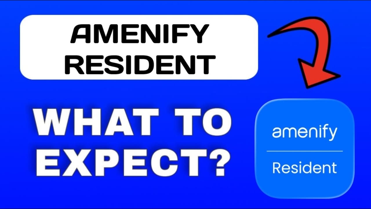 Amenify Resident App Explained - What to Expect